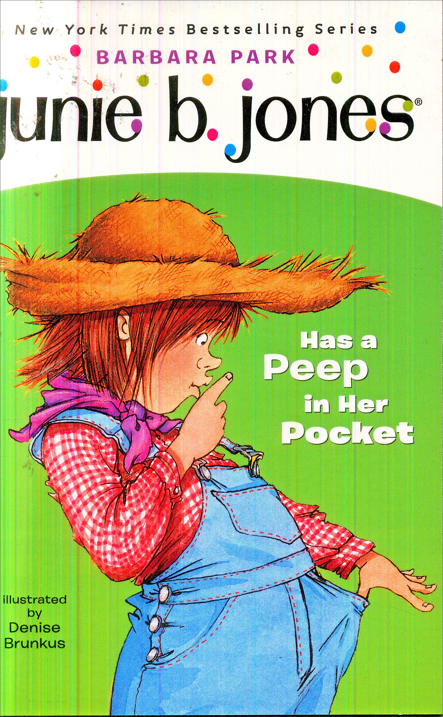Junie B. Jones Has a Peep in Her Pocket No.15 口袋里的偷窥器 英文原版