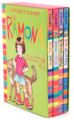 英语读物 原版进口 纽伯瑞奖 雷蒙娜4册套装 The Ramona 第一辑 美国小学推荐读物 校园章节桥梁书