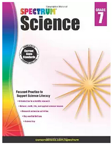 现货 Spectrum Science, Grade 7