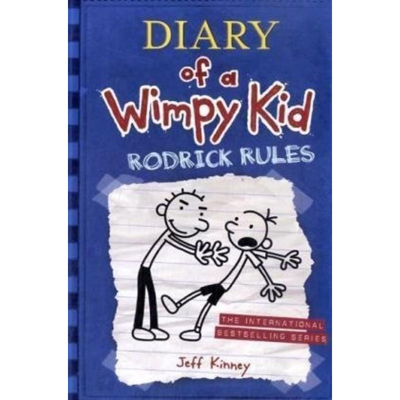 【英文原版】Diary of a Wimpy kid 2 小屁孩日记2 美版平装 罗德里克法则