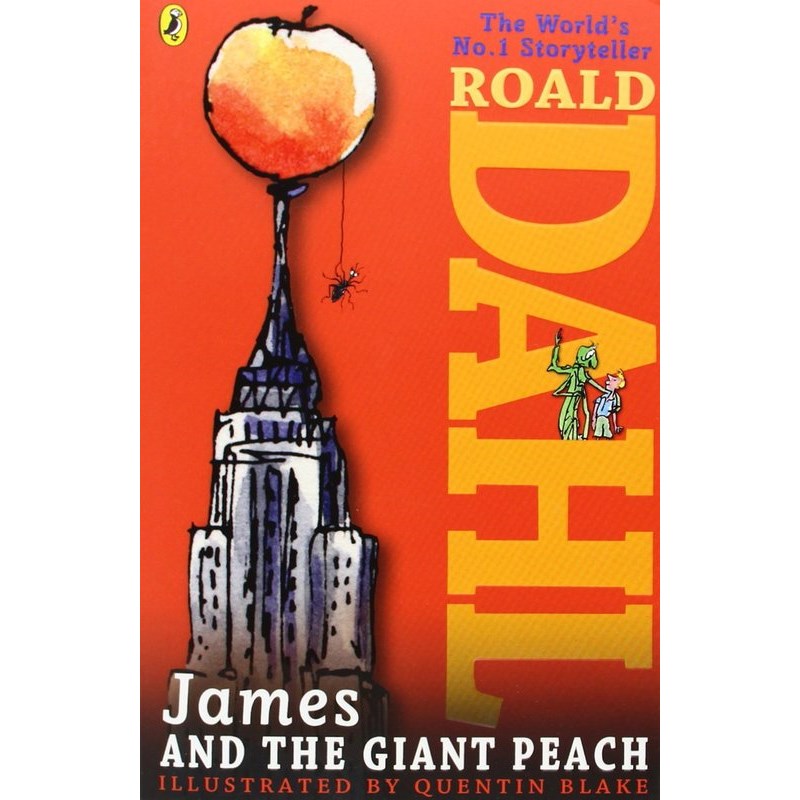 英文原版 James and the Giant Peach 詹姆斯和大仙桃
