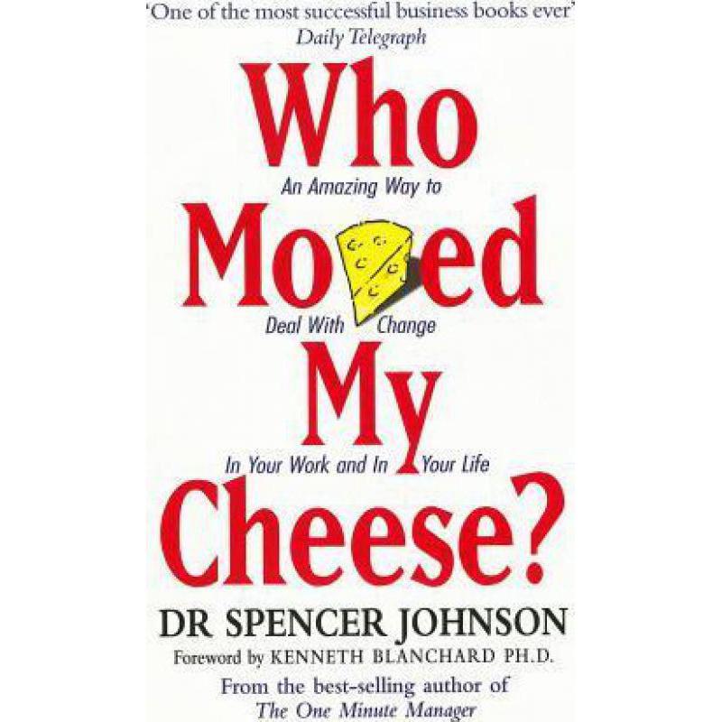 现货 英文原版谁动了我的奶酪 小说 Who Moved My Cheese 不变的就是改变 全英文版 斯宾塞约翰逊经典英语进口经济管理畅销书籍
