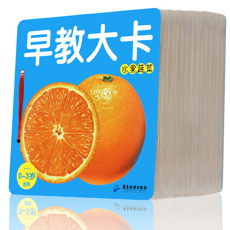XJHP小手撕不破早教大卡书全6册 0-3岁早教儿童书籍 婴儿宝宝识字启蒙卡片宝宝幼儿启蒙