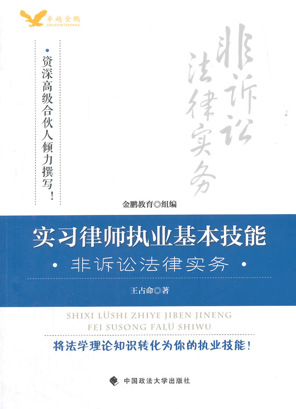 实习律师执业基本技能：非诉讼法律实务