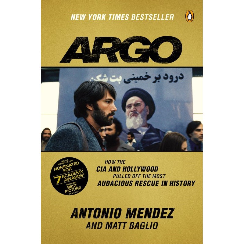 英文原版 Argo MTI 逃离德黑兰 电影版小说
