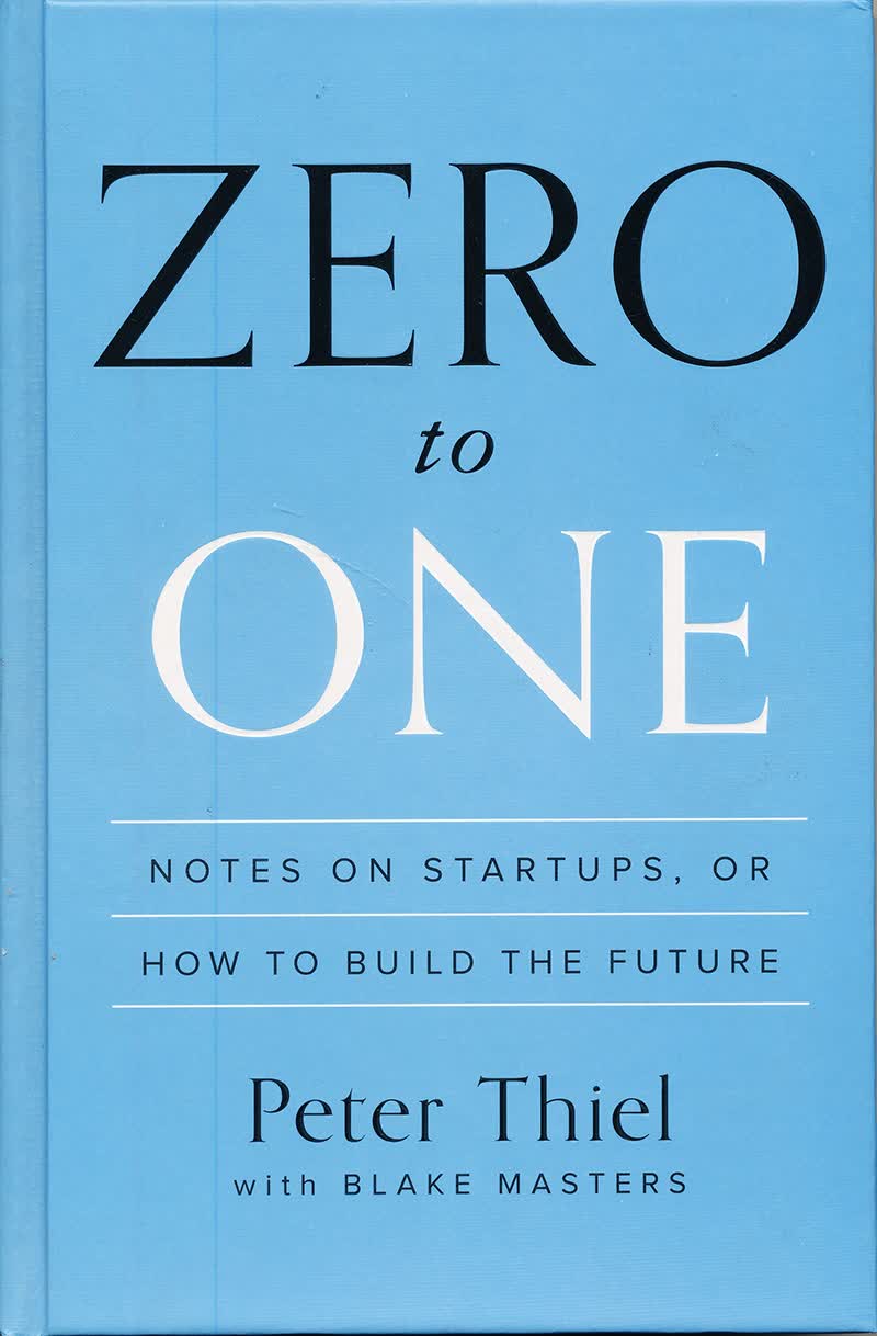 Zero to One: Notes on Startups, or How to Build 英文原版