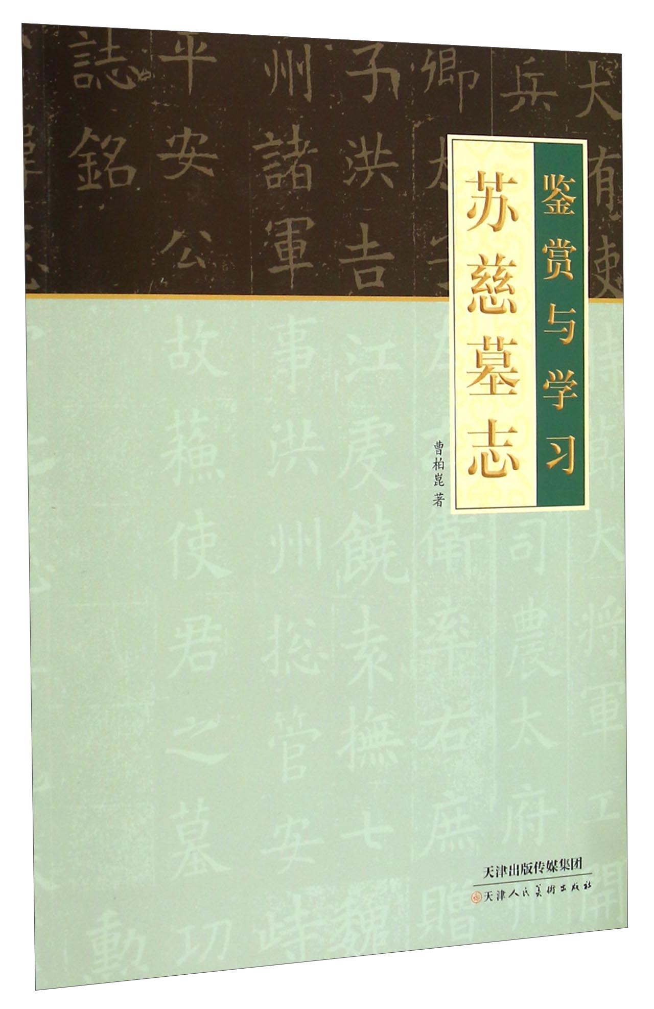 苏慈墓志：鉴赏与学习