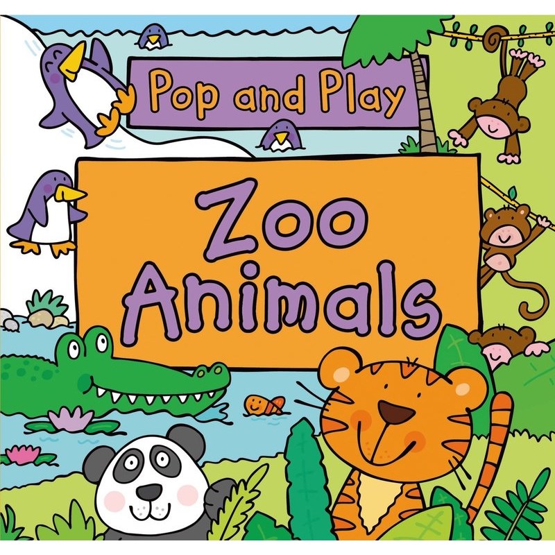 Pop and Play: Zoo Animals