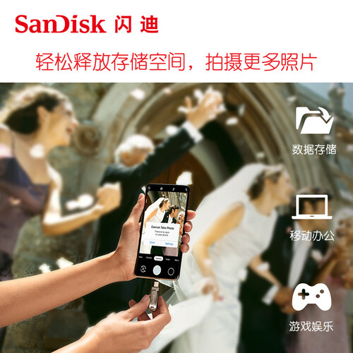 闪迪（SanDisk）U盘 SanDisk 闪迪 至尊高速系列 酷锃 DDC4 USB3.1 U盘 银色 256GB Type-C多少钱-聚超值