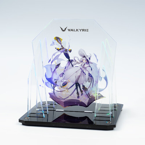 瓦尔基里(VALKYRIE）V360 MERLIN VK 一体式CPU水冷散热器 3.5吋IPS液晶屏 LCP扇叶风扇 支持LGA1700 ...