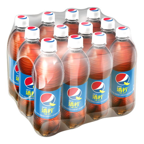 百事可乐饮料 pepsi 百事 清柠味汽水 500ml*12瓶多少钱-聚超值