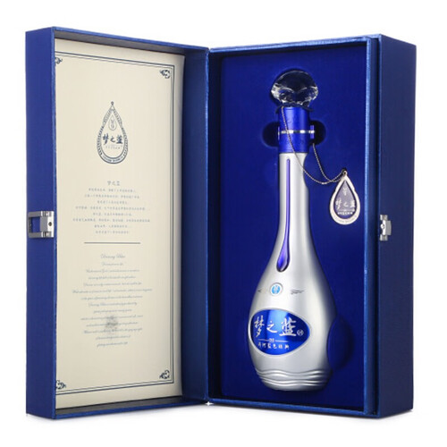 洋河白酒 YANGHE 洋河 梦之蓝 蓝色经典 M9 52%vol 浓香型白酒 500ml 单瓶装多少钱-聚超值