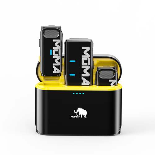 猛玛（MOMA）LARK M1无线麦克风领夹麦克风猛犸一拖二小蜜蜂vlog采访户外直播手机收音麦larkm1 569元(月销3000+)-聚超值