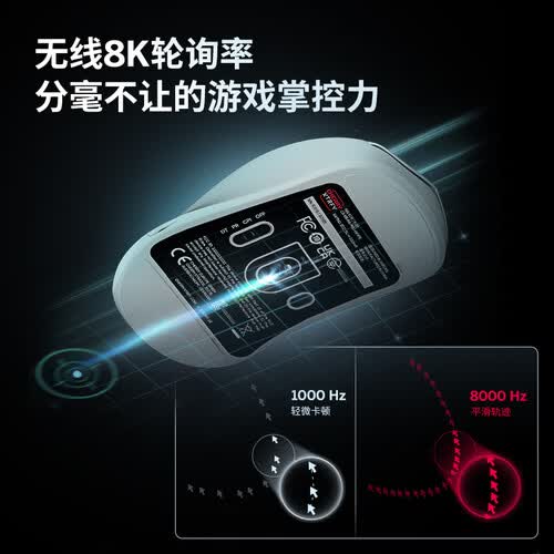 CHERRY鼠标 6日0点：CHERRY 樱桃 M64 PRO 2.4G无线游戏鼠标 26000CPI多少钱-聚超值