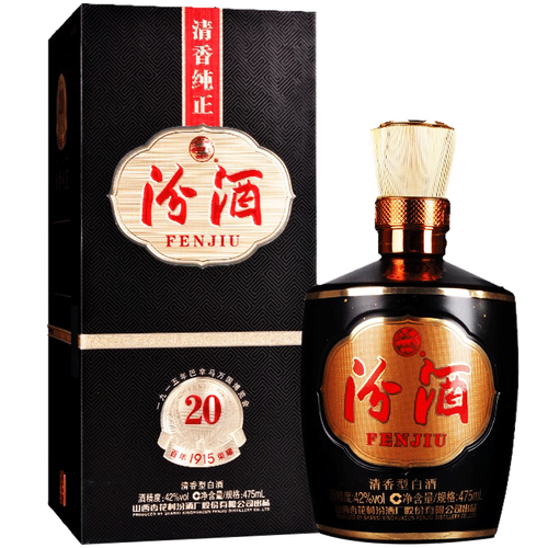 汾酒白酒 汾酒 巴拿马 20 42%vol 清香型白酒 475ml 单瓶装多少钱-聚超值