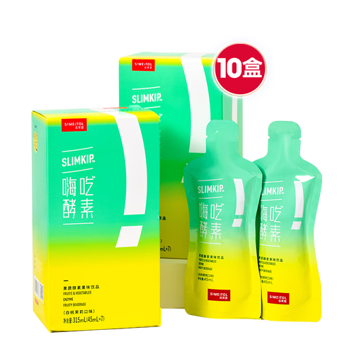 姿美堂（SIMEITOL）酵素 SIMEITOL 姿美堂 嗨吃酵素 白桃茉莉味 315ml*4盒多少钱-聚超值