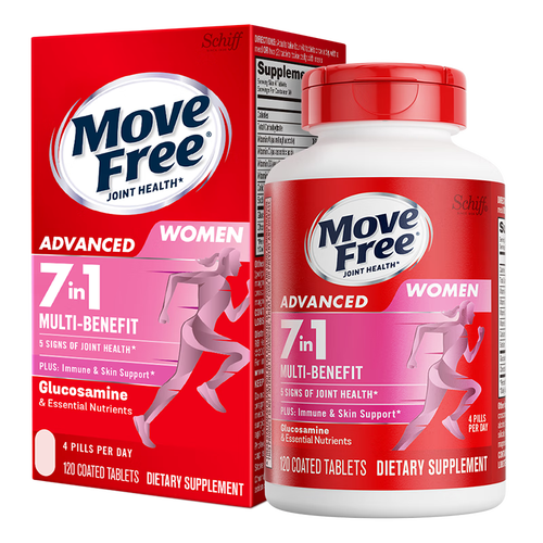 益节（Move Free）氨糖/软骨素 Move Free益节女士多元氨糖120粒多少钱-聚超值