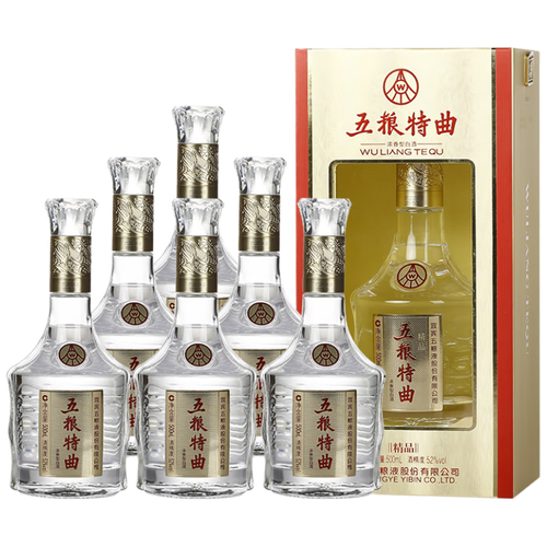五粮液（WULIANGYE）白酒 五粮浓香 WULIANGYE 五粮液 五粮特曲 52%vol 浓香型白酒 500ml*6瓶多少钱-聚超值