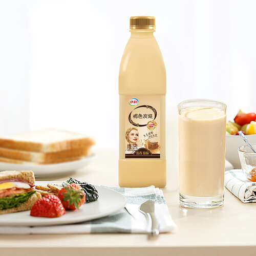 伊利低温奶 SHUHUA 舒化 yili 伊利 褐色炭烧 风味发酵乳 焦香原味 1.05kg多少钱-聚超值