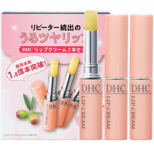 蝶翠诗（DHC）润唇膏 DHC 蝶翠诗 橄榄护唇膏1.5g×3 专柜同款 润唇膏 保湿滋润 蝶翠诗 囤货礼盒装多少钱-聚超值