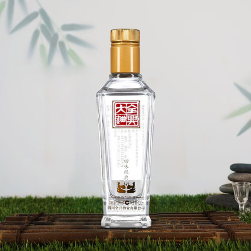 全兴白酒 Quanxing Daqu 全兴大曲 全兴 大曲回味经典 浓香型白酒52度100ml*6瓶 整箱装 小瓶装多少钱-聚超值