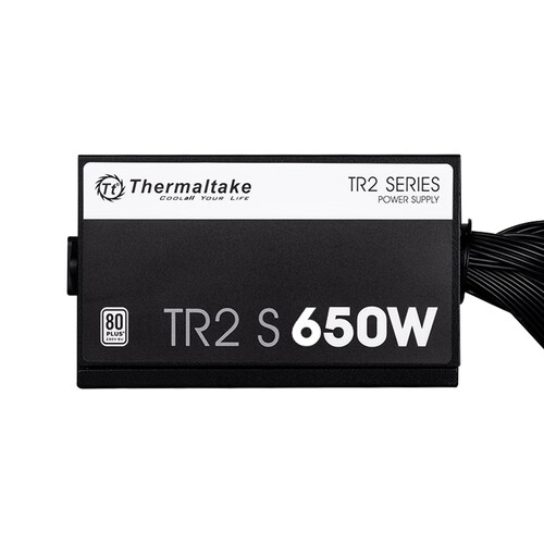Thermaltake（Tt）额定650W TR2 S 650 电脑电源（80PLUS认证/主动式PFC/智能温控风扇/支持背线） 199元(送赠品,券后省400,月销2000+)-聚超值