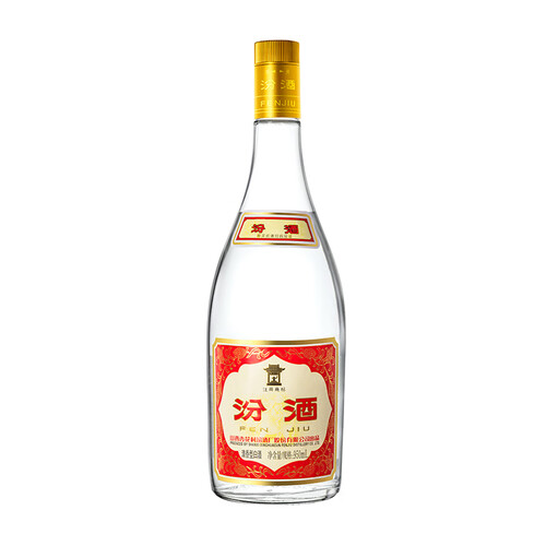 汾酒白酒 汾酒 黄盖玻汾将军汾清香型白酒55度950ml*4瓶礼盒装随机发货多少钱-聚超值