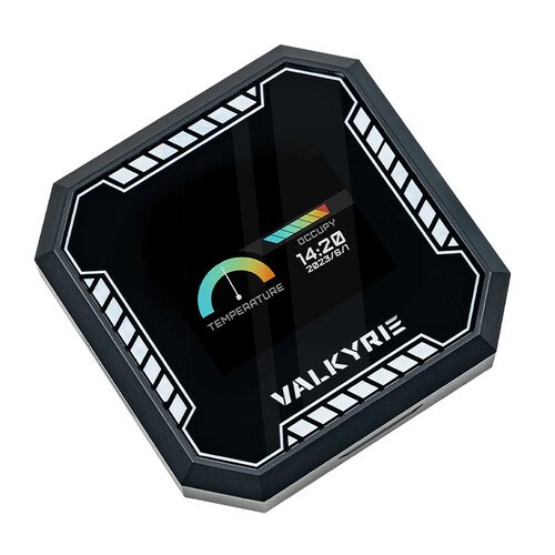 瓦尔基里（VALKYRIE）散热器 瓦尔基里（VALKYRIE）B360 VK 一体式CPU水冷散热器 2吋IPS液晶屏 多平台支持 ARGB ...
