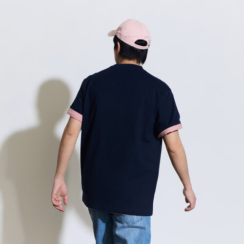 Gap男女装夏季纯棉字母logo圆领短袖T恤百搭上衣892185 海军蓝 175/96A(L)亚洲尺码 88.3元-聚超值