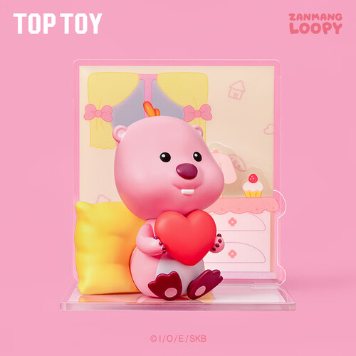 TOP TOY ZANMANG LOOPY露比可爱日常系列手办盲盒女生生日情人节礼物单盒 69元-聚超值