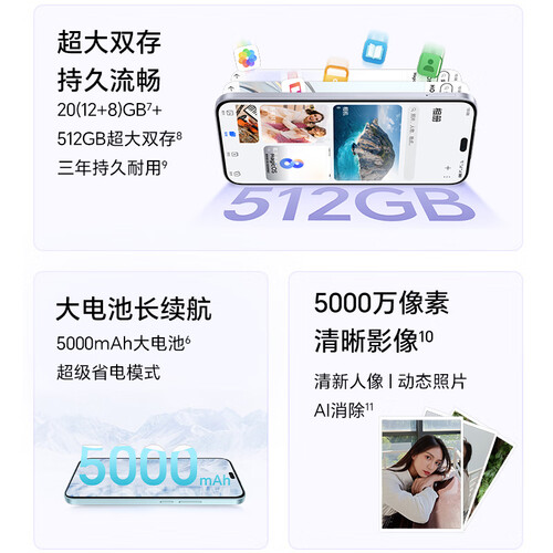 荣耀X60i 轻薄长续航 高亮OLED护眼大屏 IP64整机防水 十面抗摔耐跌 AI 5G手机 8GB+256GB 珊瑚紫 1399元-聚超值