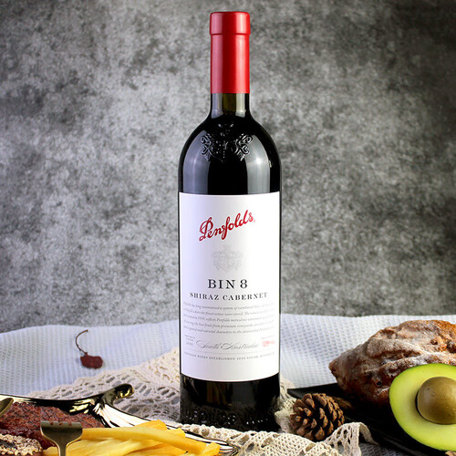 奔富（Penfolds）葡萄酒 Penfolds 奔富 京东奔富 bin8 干红葡萄酒 750ml*6瓶 整箱裝多少钱-聚超值