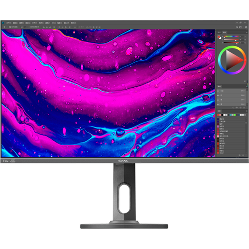 SANC显示器 SANC 盛色 27英寸 办公显示器 2k IPS Type-C接口 65W反向充电投屏 旋转升降支架 电脑屏幕T7Pro多少 ...